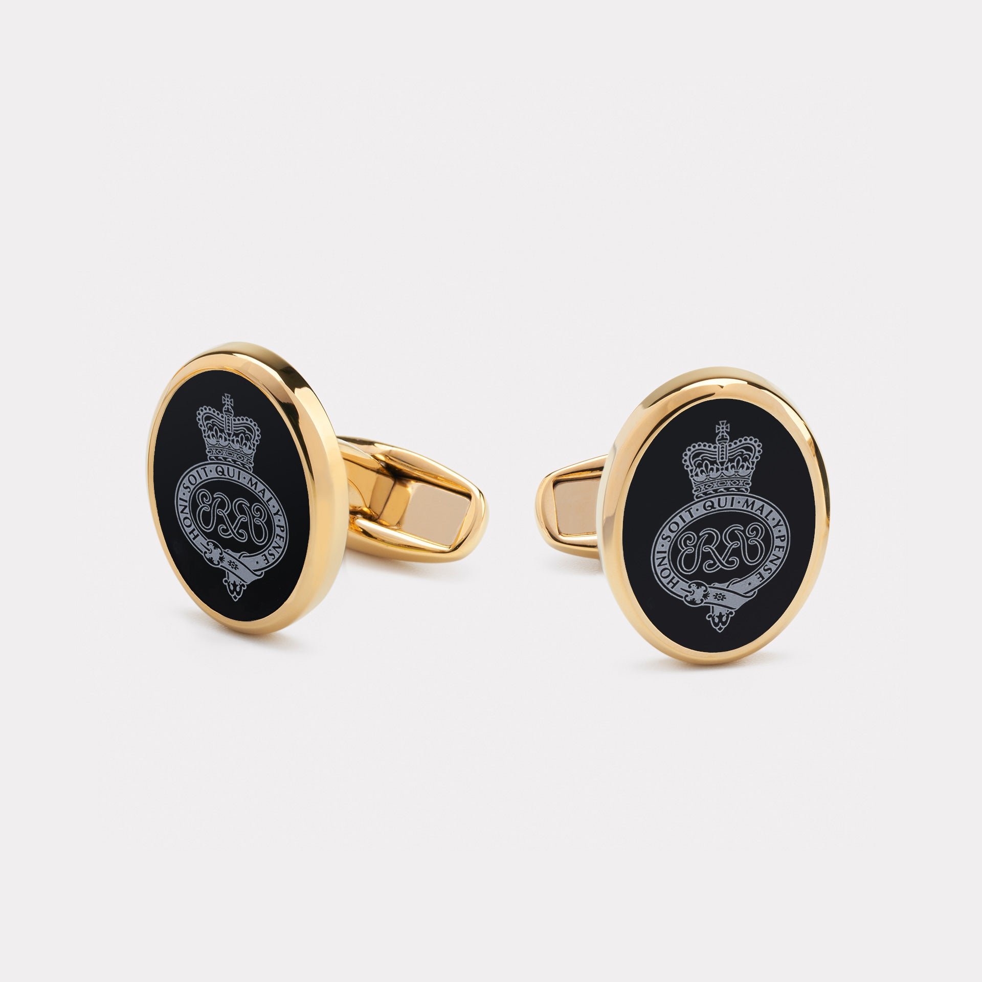 Grenadier Guards Handcrafted Cufflinks Finished In Gold – Thomas Slim