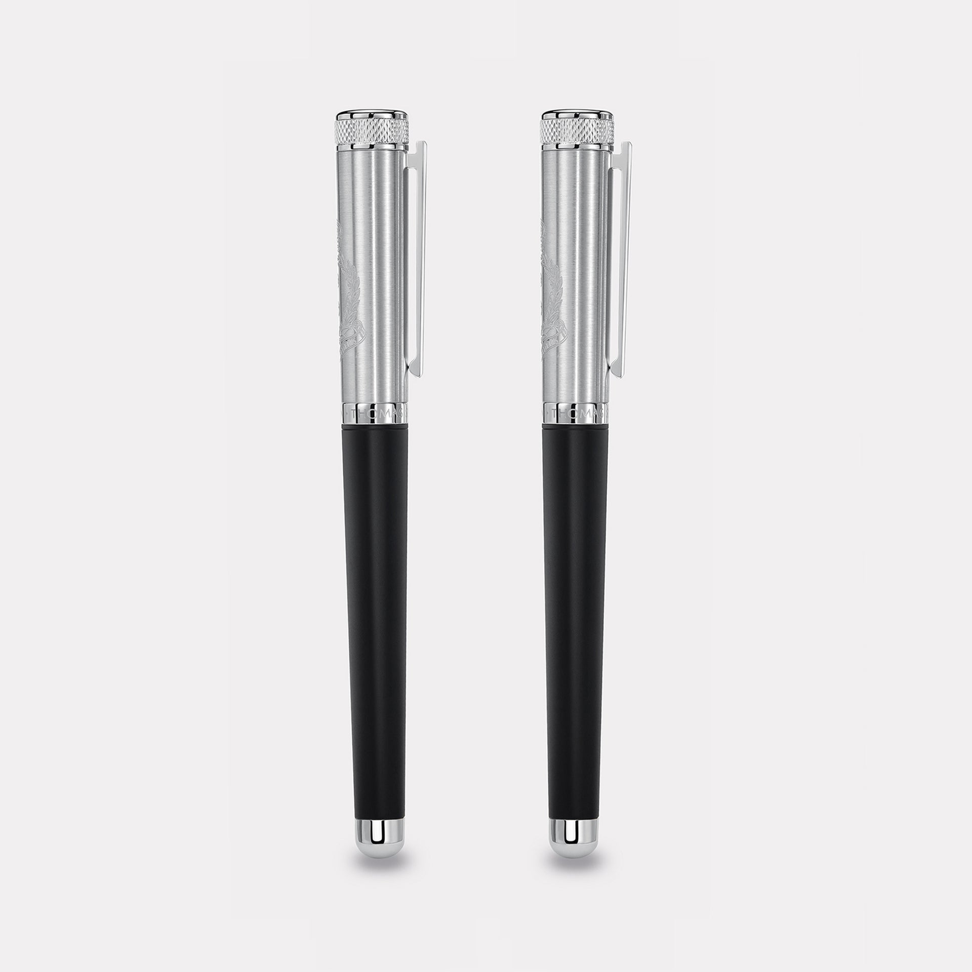 Royal Army Medical Corps Pen Set in Steel | Regimental Gifts | Thomas Slim