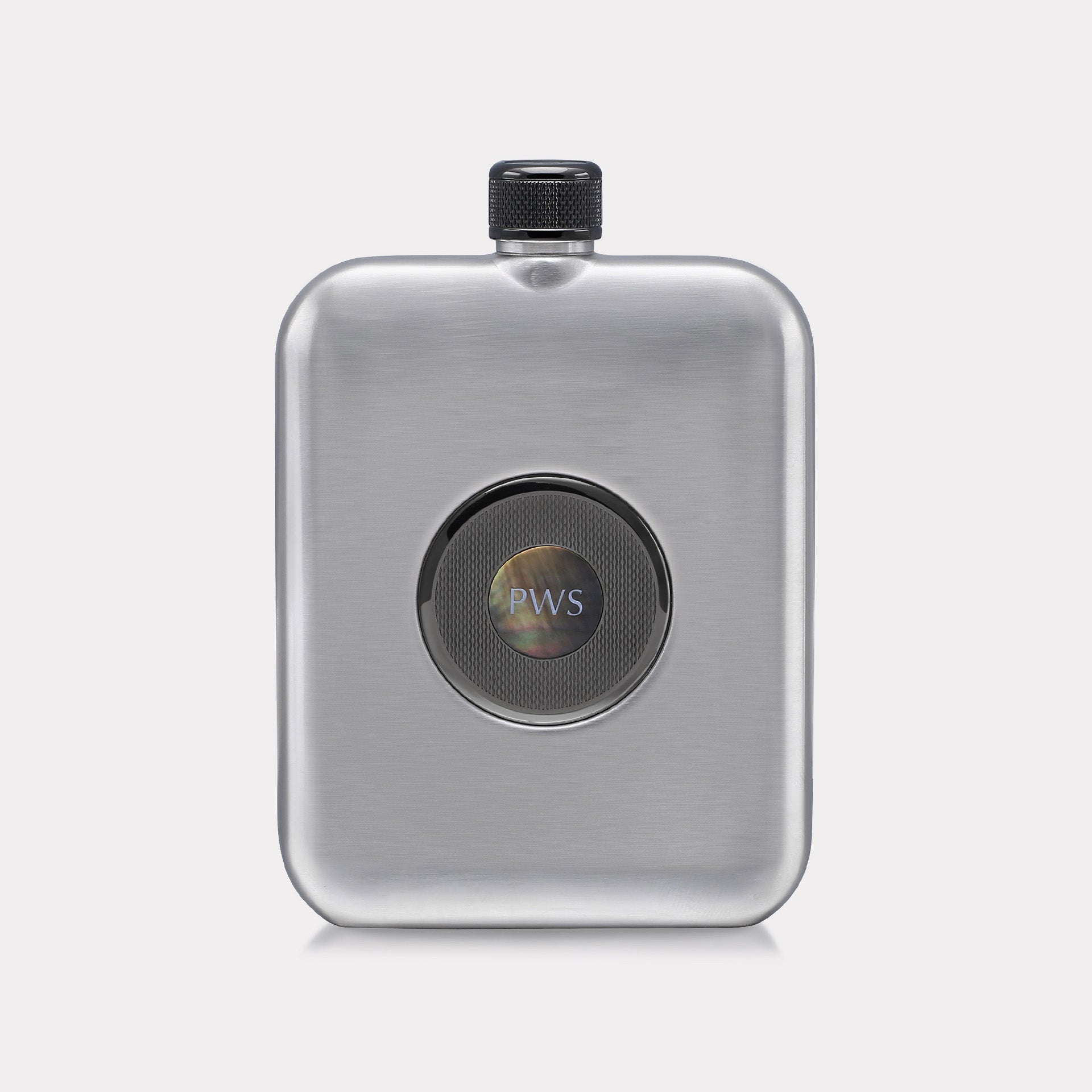 Beautifully Crafted Hip Flask With Gunmetal Finish | Regimental Gifts ...