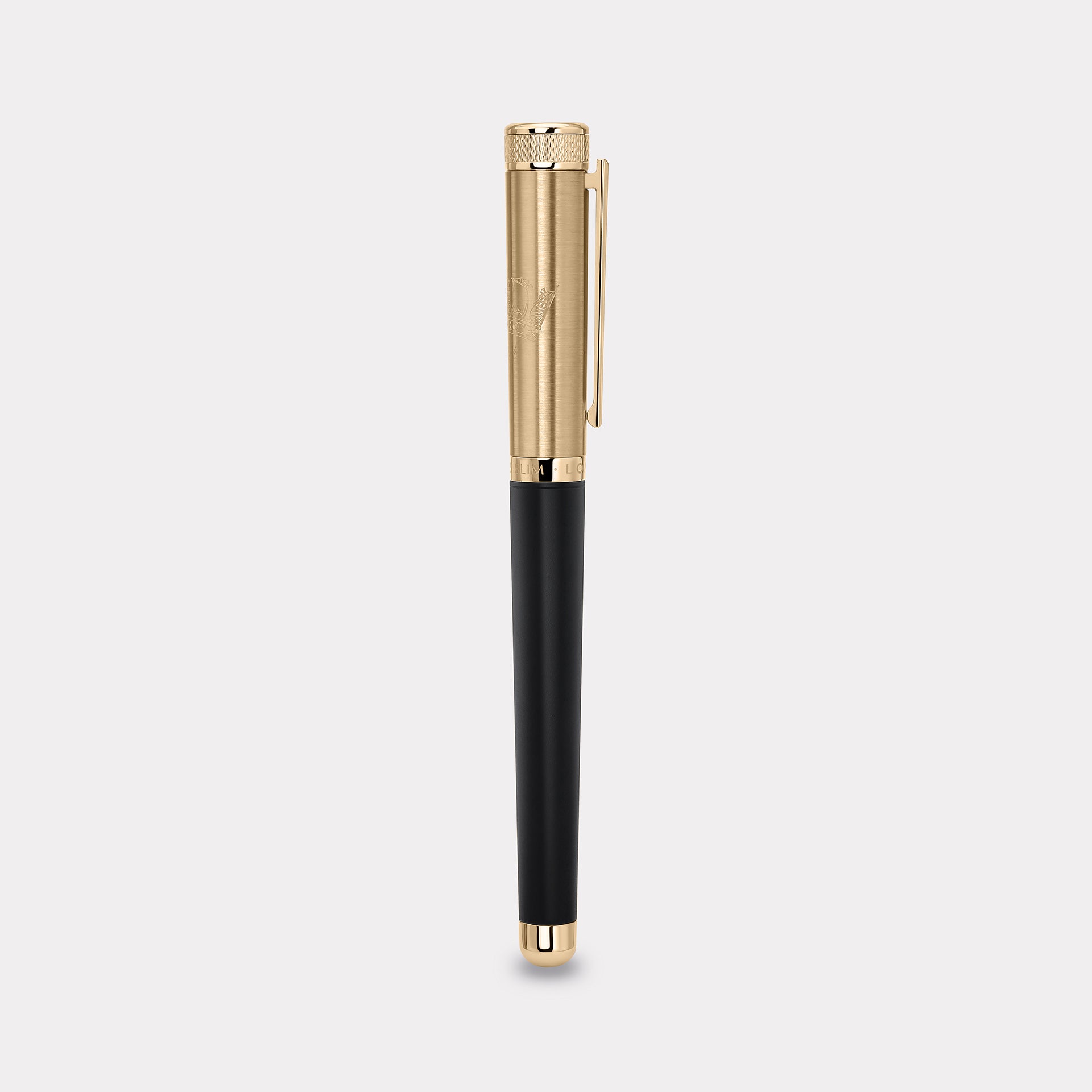 Royal Navy Fountain Pen - Gold | Thomas Slim
